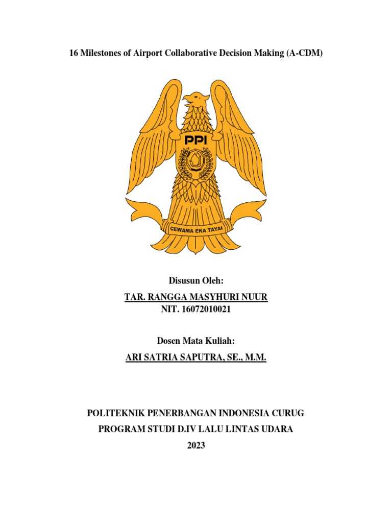 16 Milestones of A-CDM | PDF