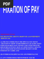 Pay Fixation Formula | PDF | Matrix (Mathematics)