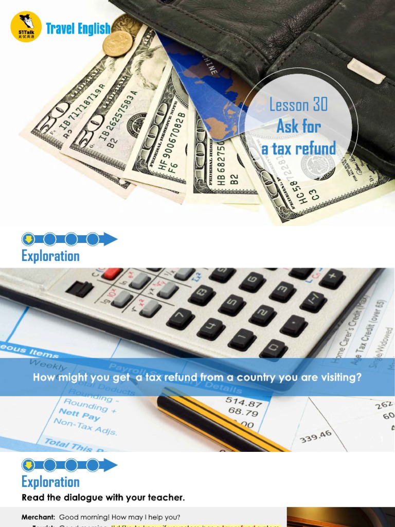 030 Ask For A Tax Refund | PDF