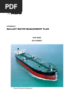 Ballast Water Management Plan Overview | PDF | Tonnage | Ships