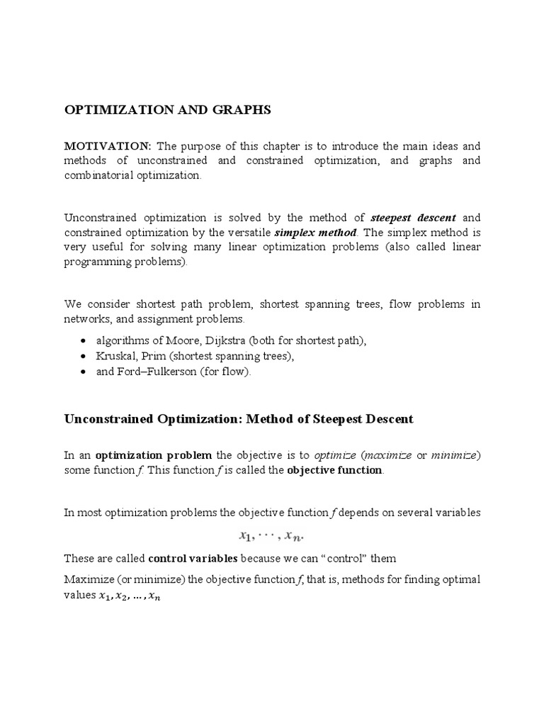 9 Optimization And Simplex Pdf Mathematical Optimization Linear Programming 8355