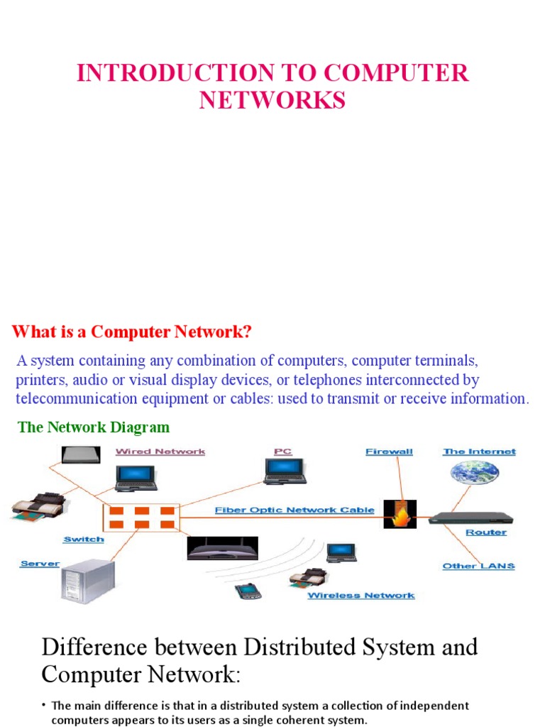 Unit 1 Introduction To Computer Networks | PDF | Computer Network ... Unit 1 Introduction To Computer Networks | PDF | Computer Network ...