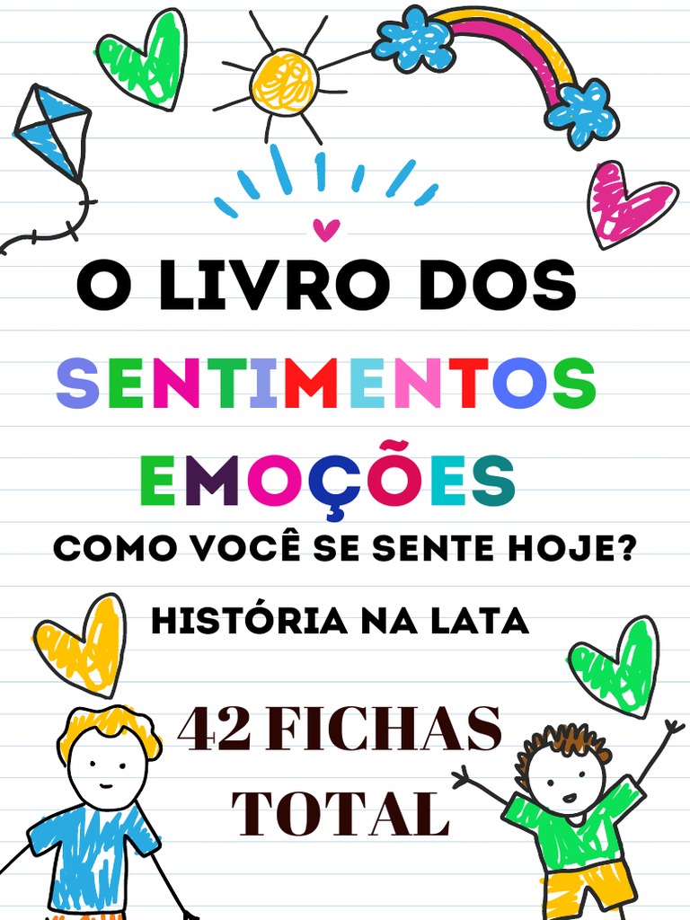 O Livro Dos Sentimentos Emoções | PDF | Emoções | Sentimento