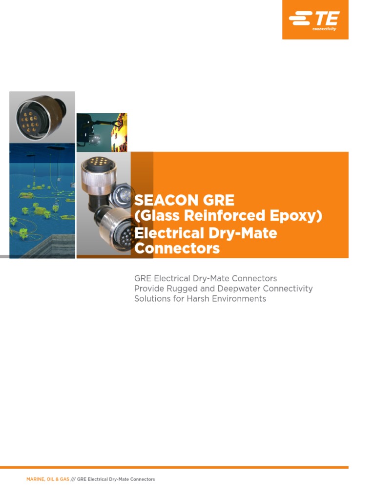 GRE Electrical Dry-Mate Connectors Overview | PDF | Electrical ...