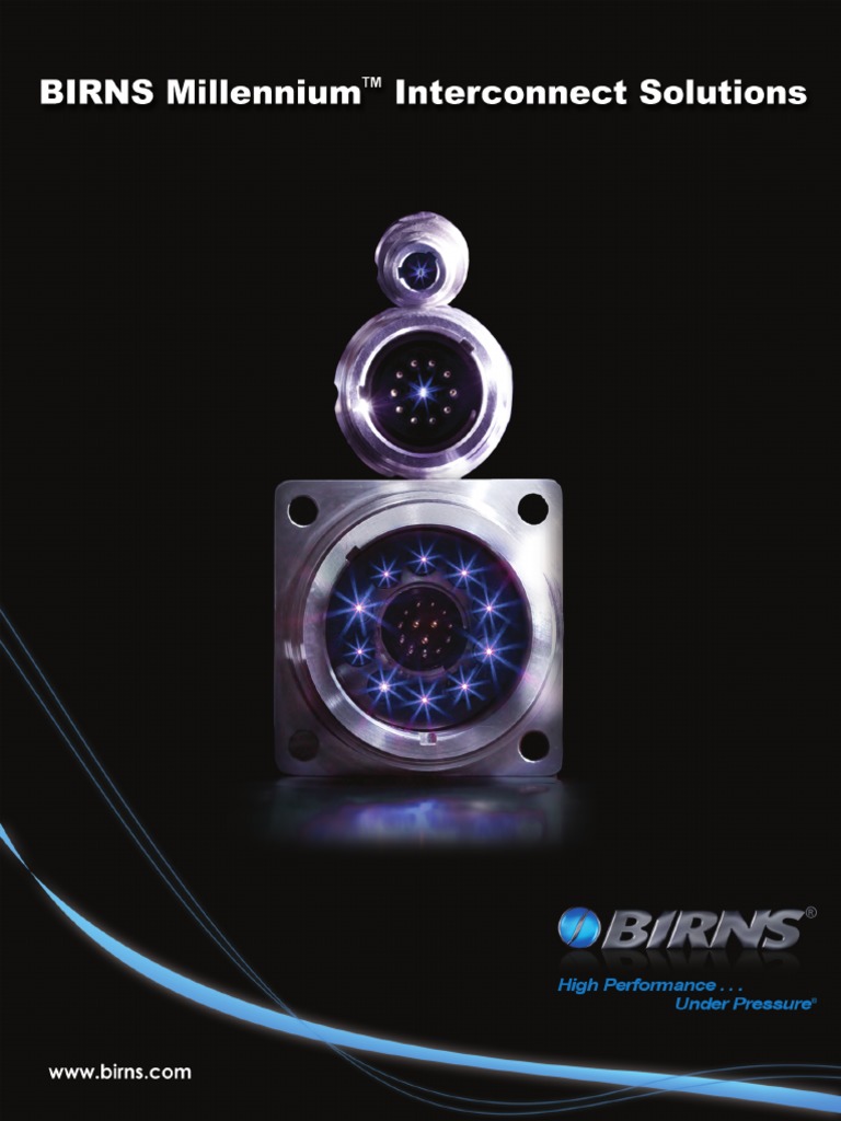 BIRNS Millennium Interconnect Catalog Rev F | PDF | Electrical ...