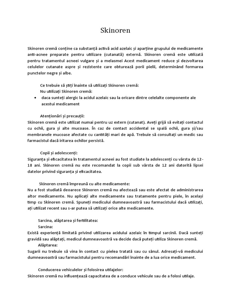 Belciug Elisabeta-Skinoren | PDF