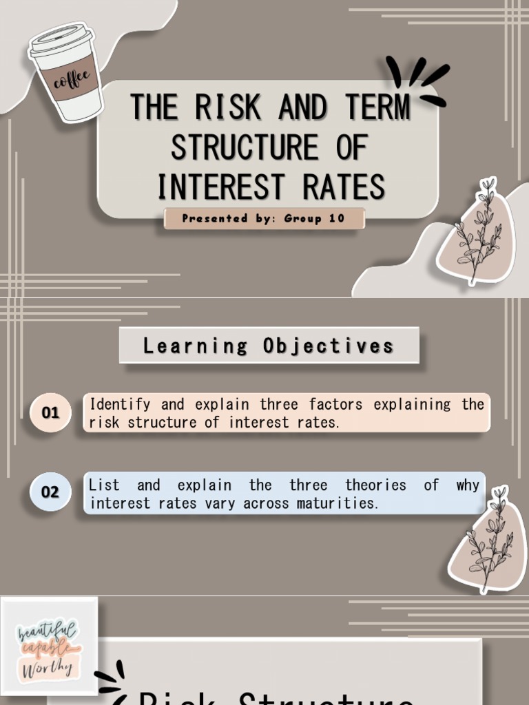 Risk and Term Structure of Interest Rates | PDF | Yield Curve | Interest