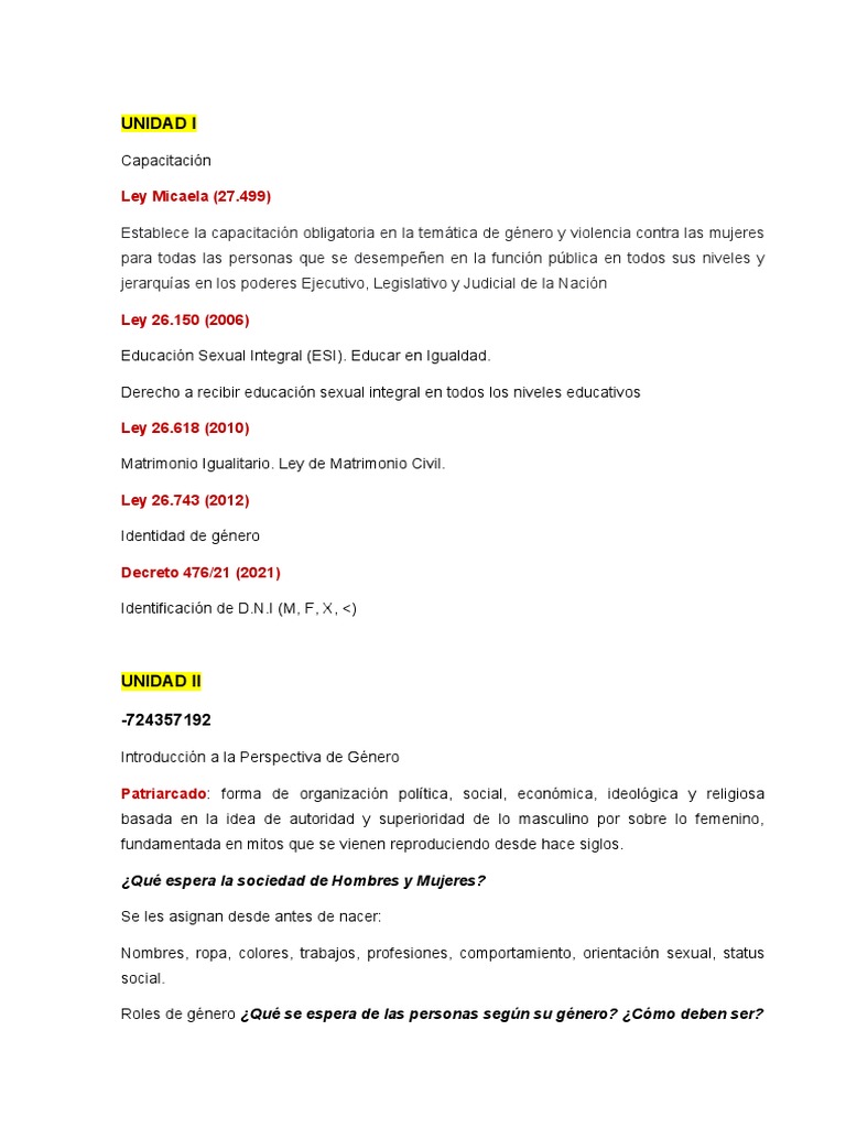 Capacitación Ley Micaela | PDF