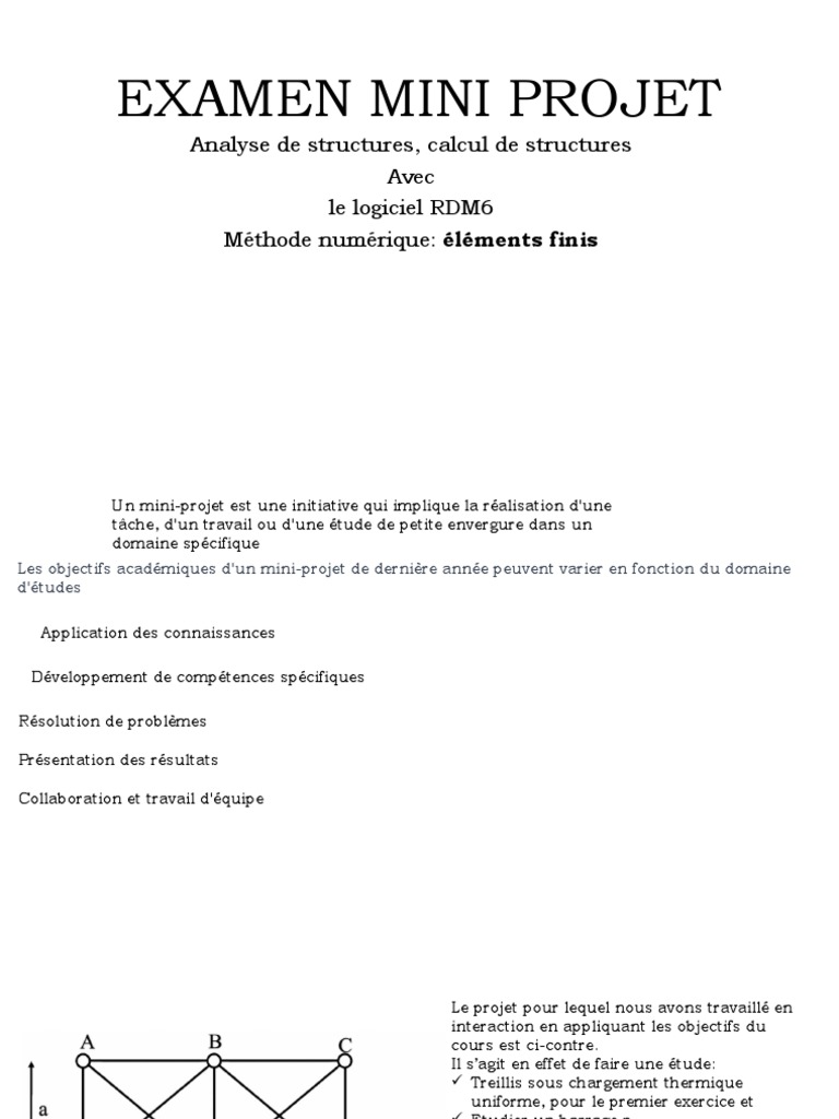 Examen Mini Projet | PDF
