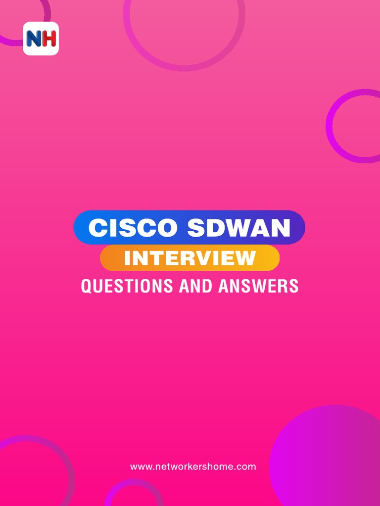 Cisco SD-WAN Interview Guide | PDF | Business | Law