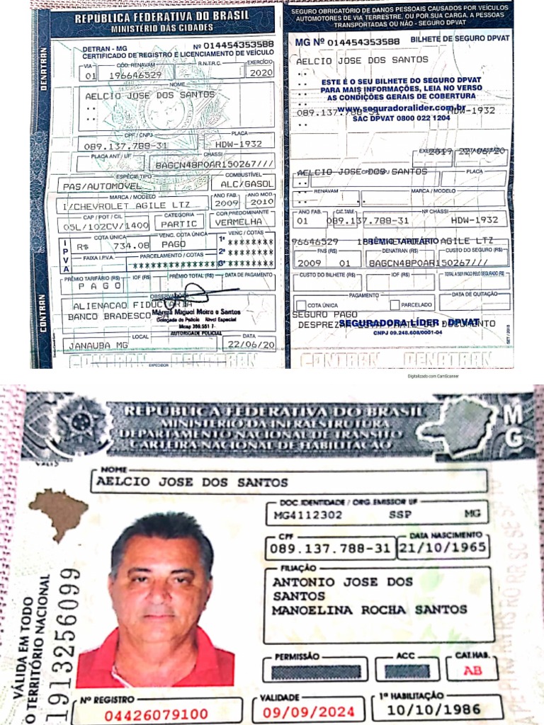 Documento Carro de Aelcio | PDF
