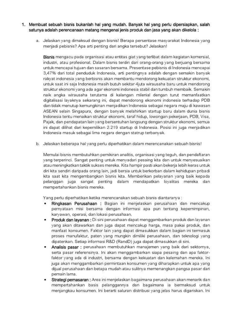 BJU Tugas 1 Pengantar Ilmu Administrasi Niaga | PDF | Karier & Perkembangan | Bisnis