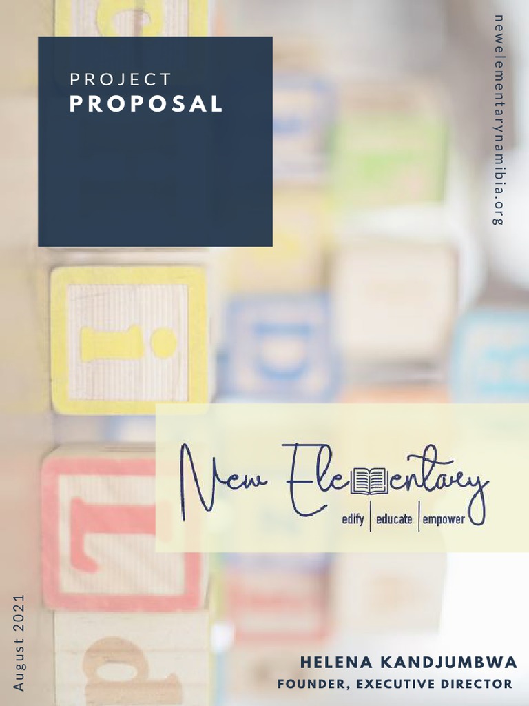 New Elementary Project Proposal 2021 - Compressed | PDF | Early Childhood Education | Child ...