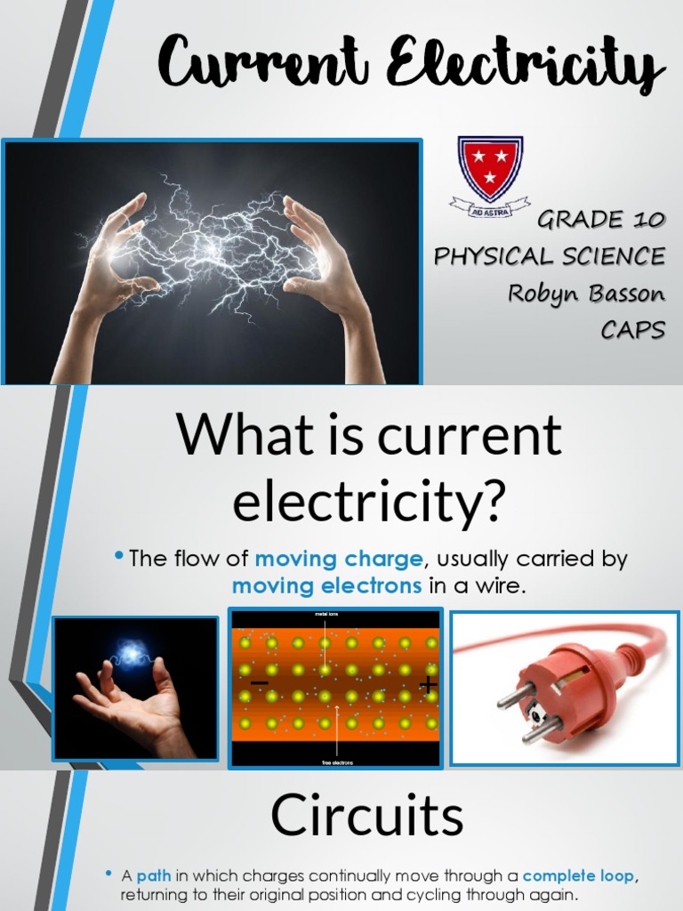 2 g10 Current Electricity | Download Free PDF | Voltage | Electric Current