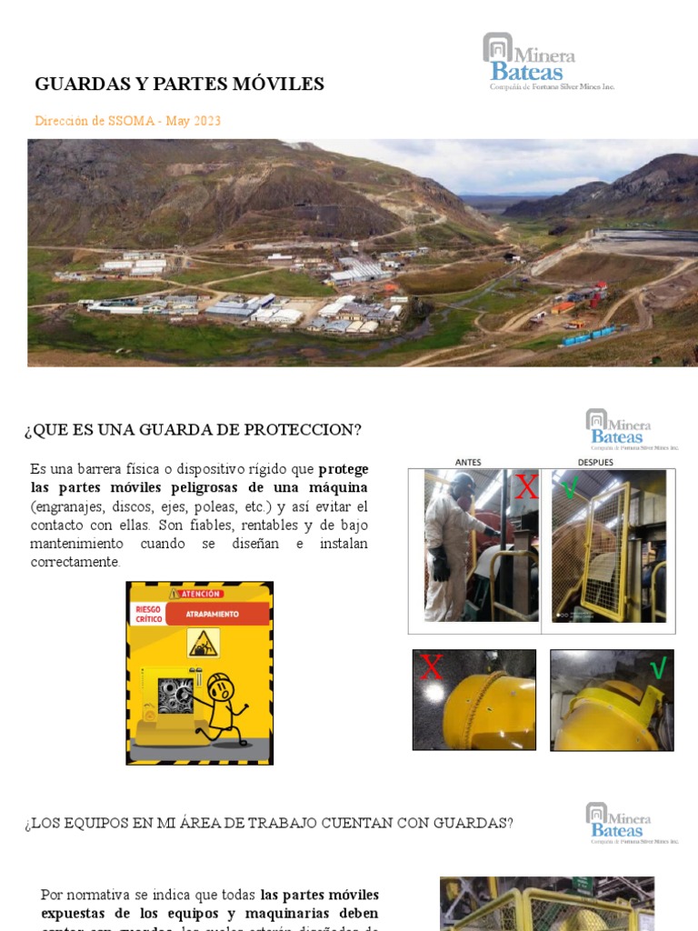 Seguridad con Guardas en Maquinaria | PDF