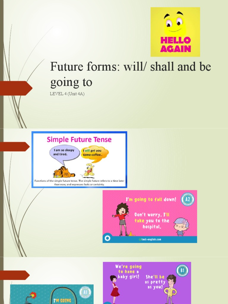 Level-4 (Unit 4 A) Future Forms | PDF | Language Arts & Discipline