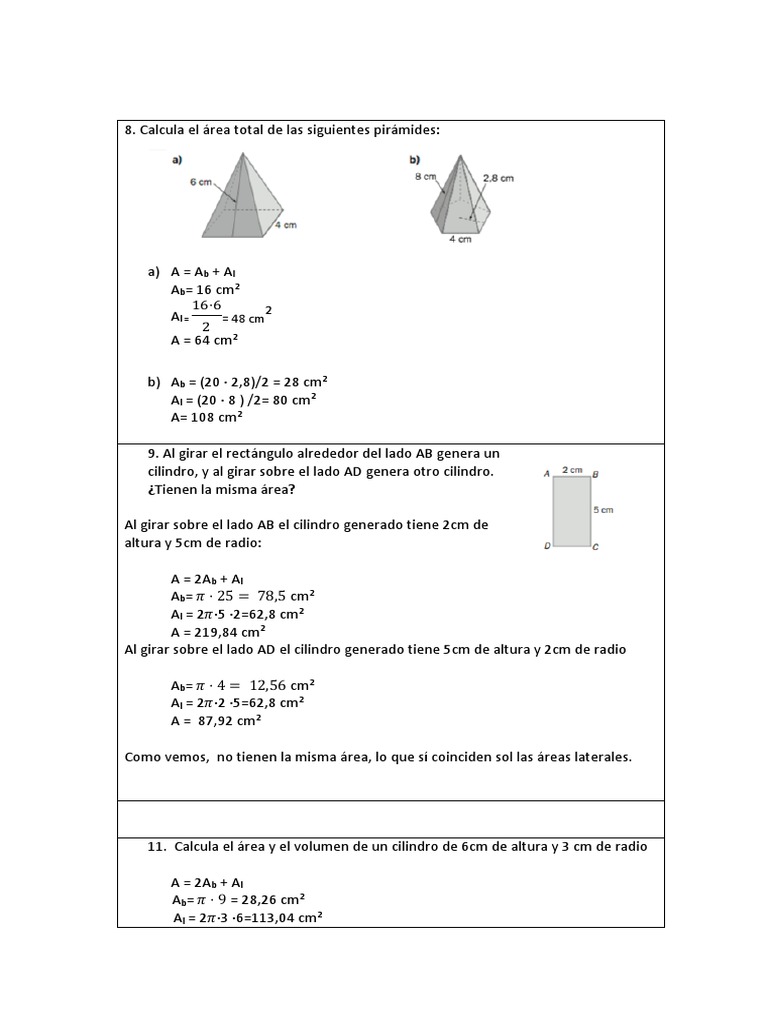 Ejercicios Resueltos Tema 5 | PDF | Geometria clasica | Geometría euclidiana