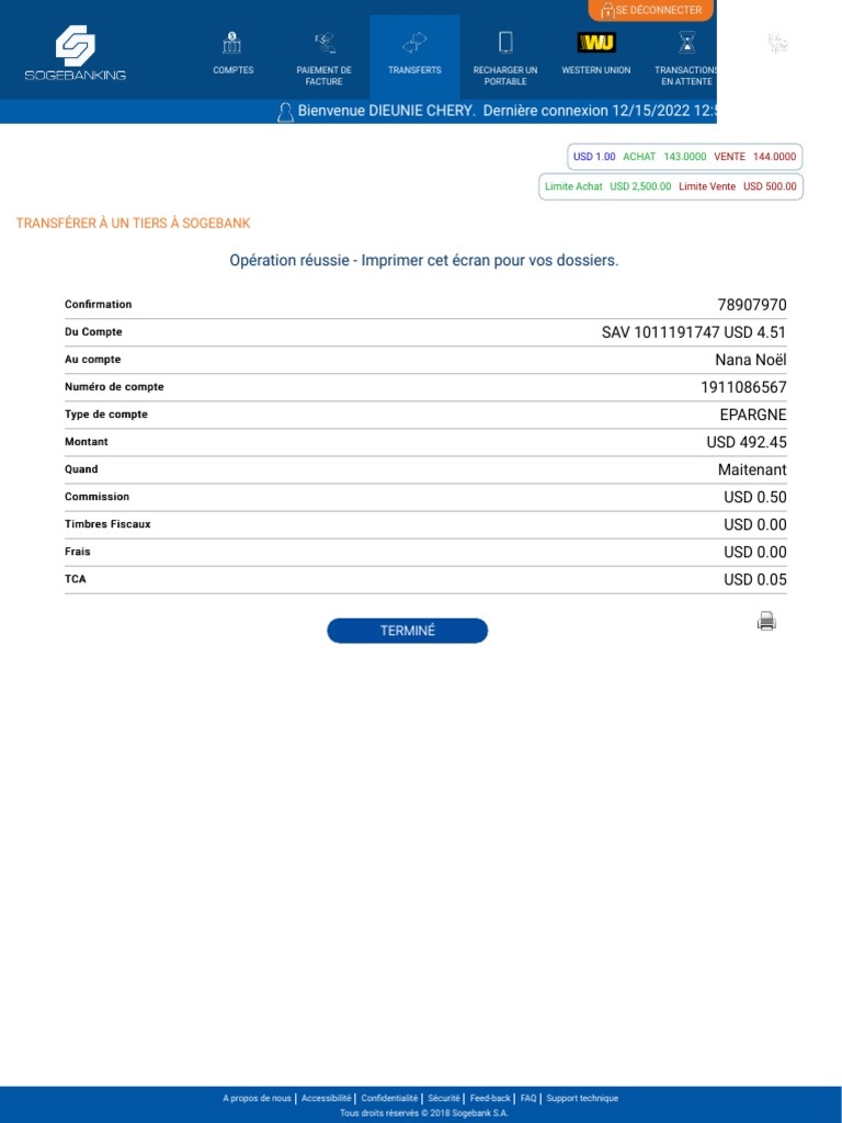 Sogebanking : Guide des opérations en ligne | PDF | Paiements