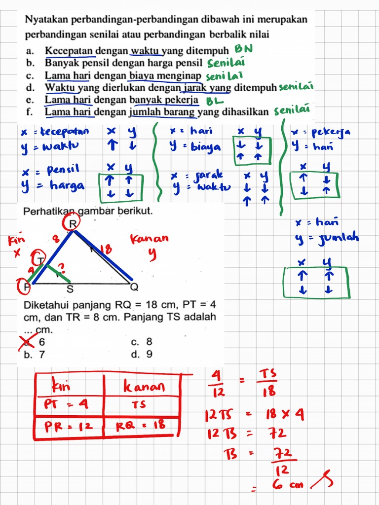 Latihan Perbandingan 2 | PDF