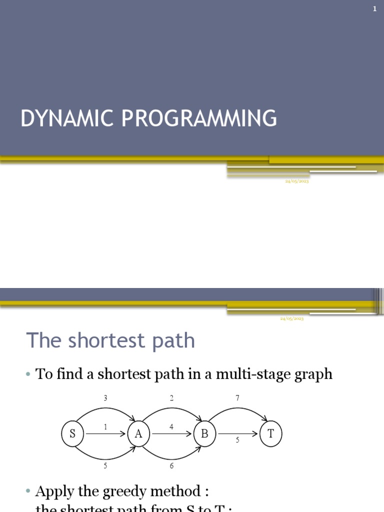 C10 Dynamic Programming Pdf Dynamic Programming Mathematical