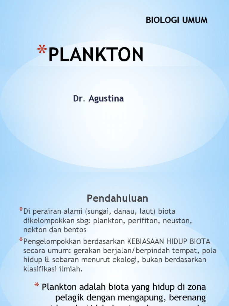 PLANKTON | PDF