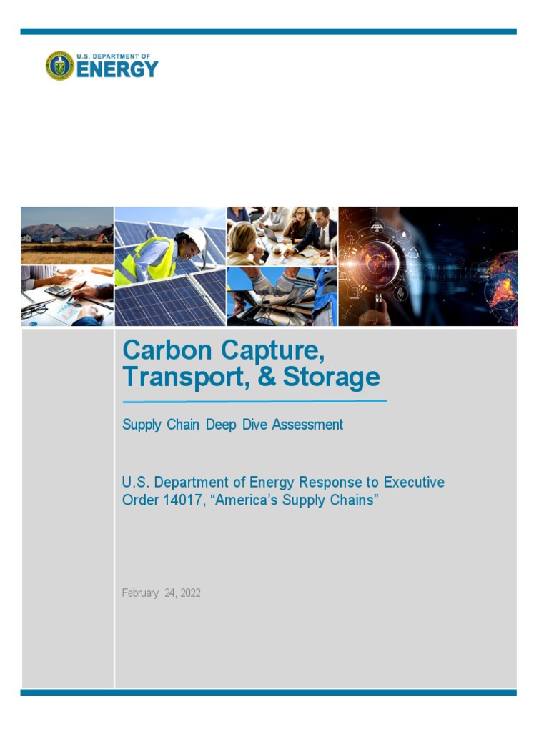 Carbon Capture Supply Chain Report - Final | Download Free PDF | Carbon ...