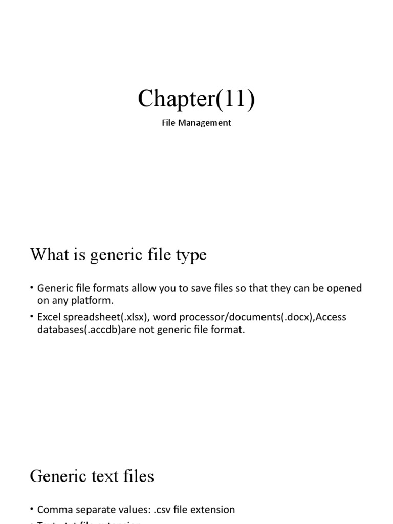 Chapter | PDF | Computers
