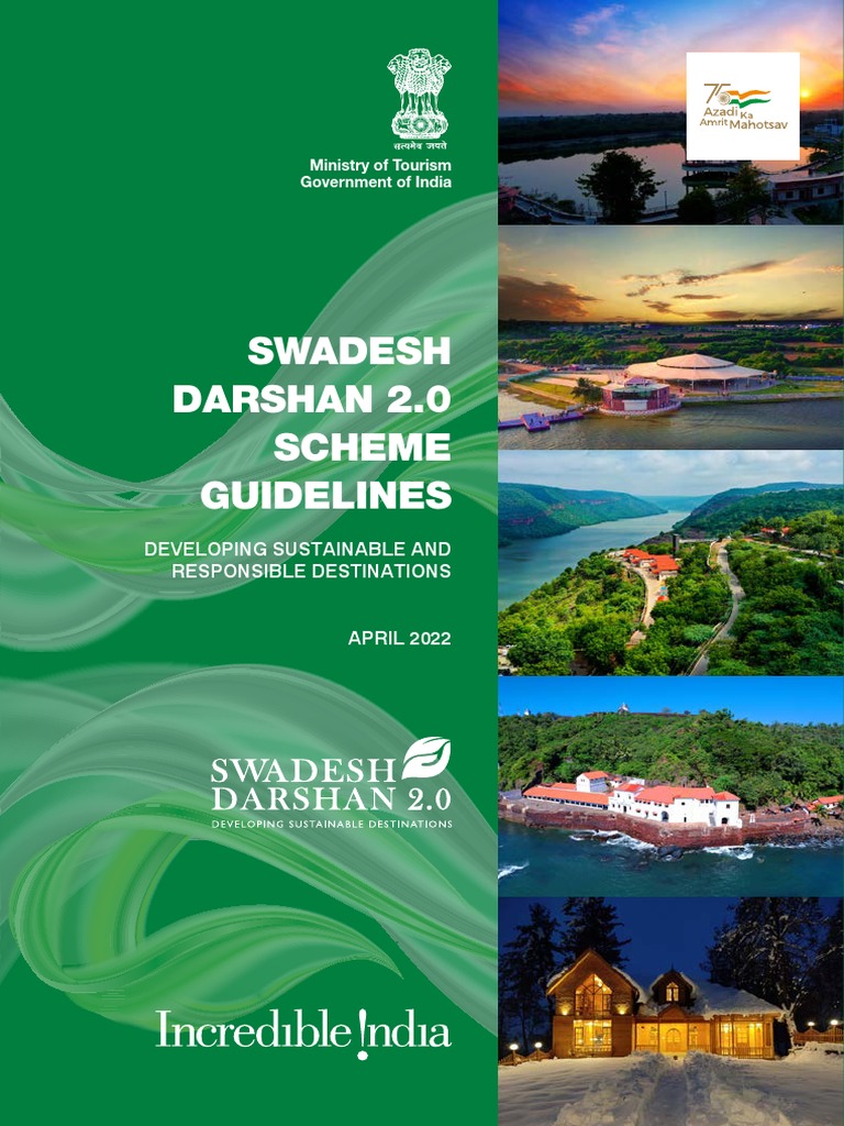 Swadesh Darshan Guideline Booklet | PDF | Tourism | Sustainability