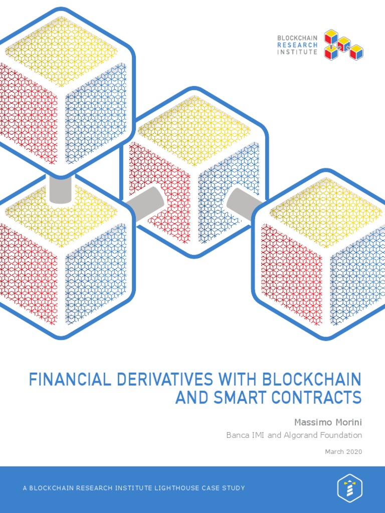 Financial Derivatives With Blockchain and Smart Contracts: Massimo Morini | PDF | Derivative ...