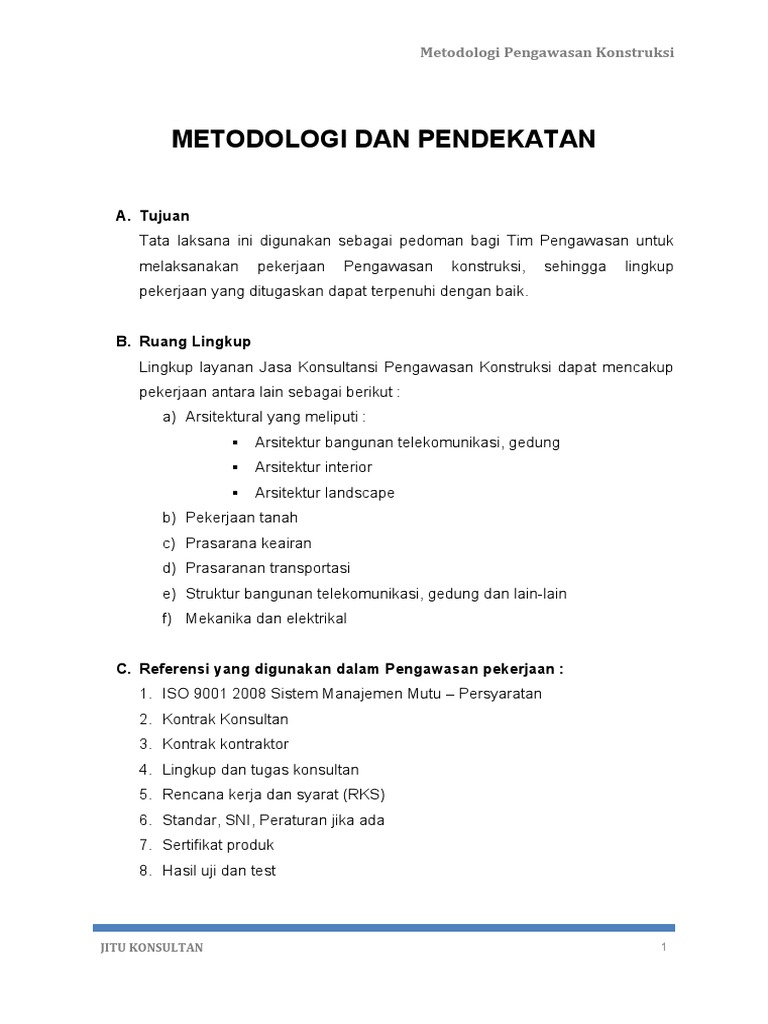 Metodologi Dan Pendekatan | PDF