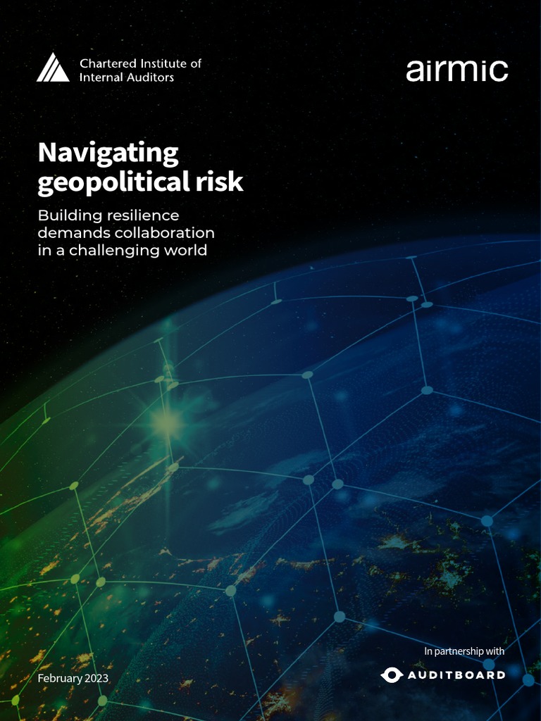 Navigating Geopolitical Risk | PDF | Risk | Internal Audit
