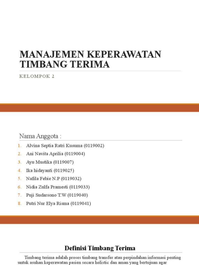 MANAJEMEN KEPERAWATAN Kel 2 | PDF | Sains & Matematika