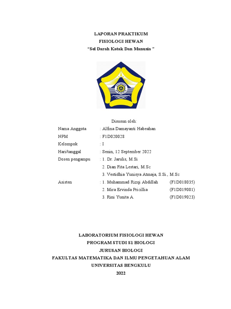 Sel Darah Katak dan Manusia: Analisis Fisiologi | PDF | Ilmu Sosial ...