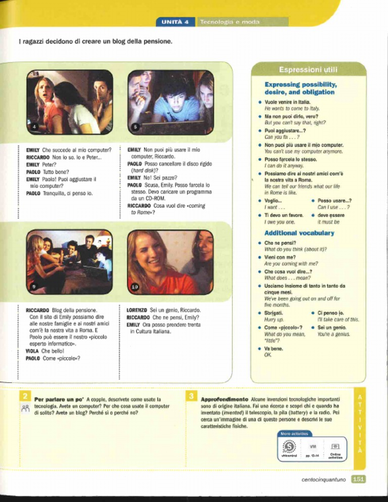 Lezione 4A - Espressioni Utili | PDF