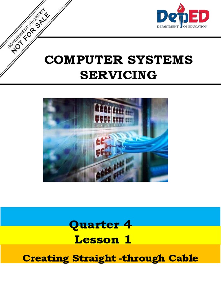Computer Systems Servicing: Quarter 4 Lesson 1 | PDF | Information And Communications Technology ...
