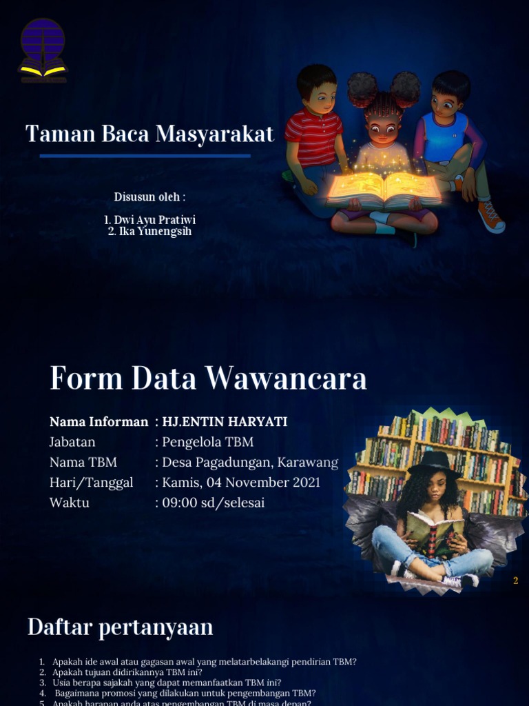 WAWAN CARA TBM - Docx-Dikonversi | PDF | Ilmu Sosial