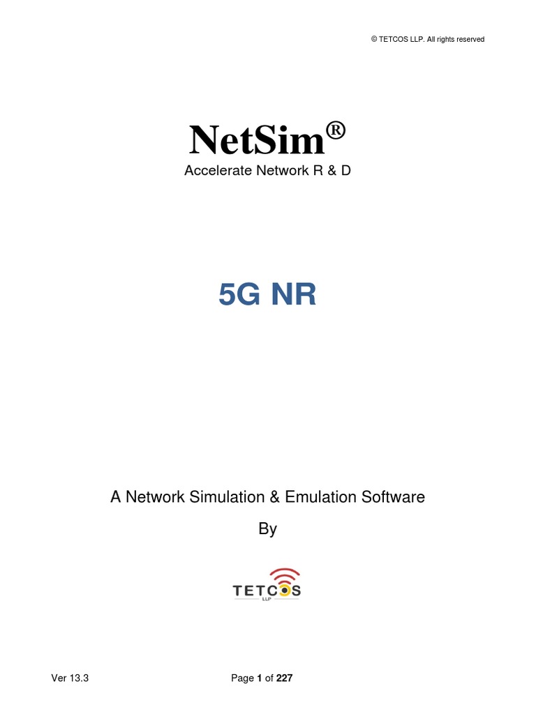 Netsim: Accelerate Network R & D | PDF | Networking Standards | Electronics