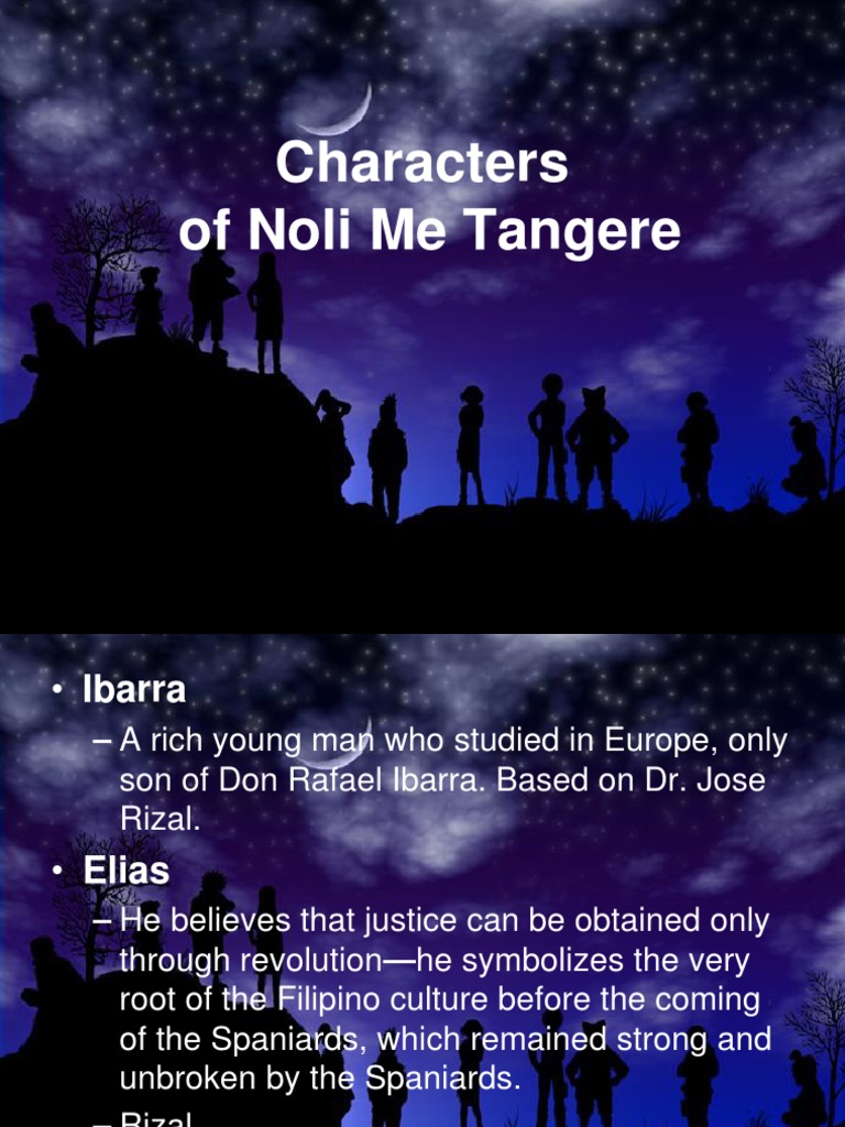 8 Characters of The Noli | PDF | Philippines | Spanish Language Literature