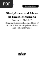 DISS Quarter 4 Module 1 | PDF | Social Sciences | Science
