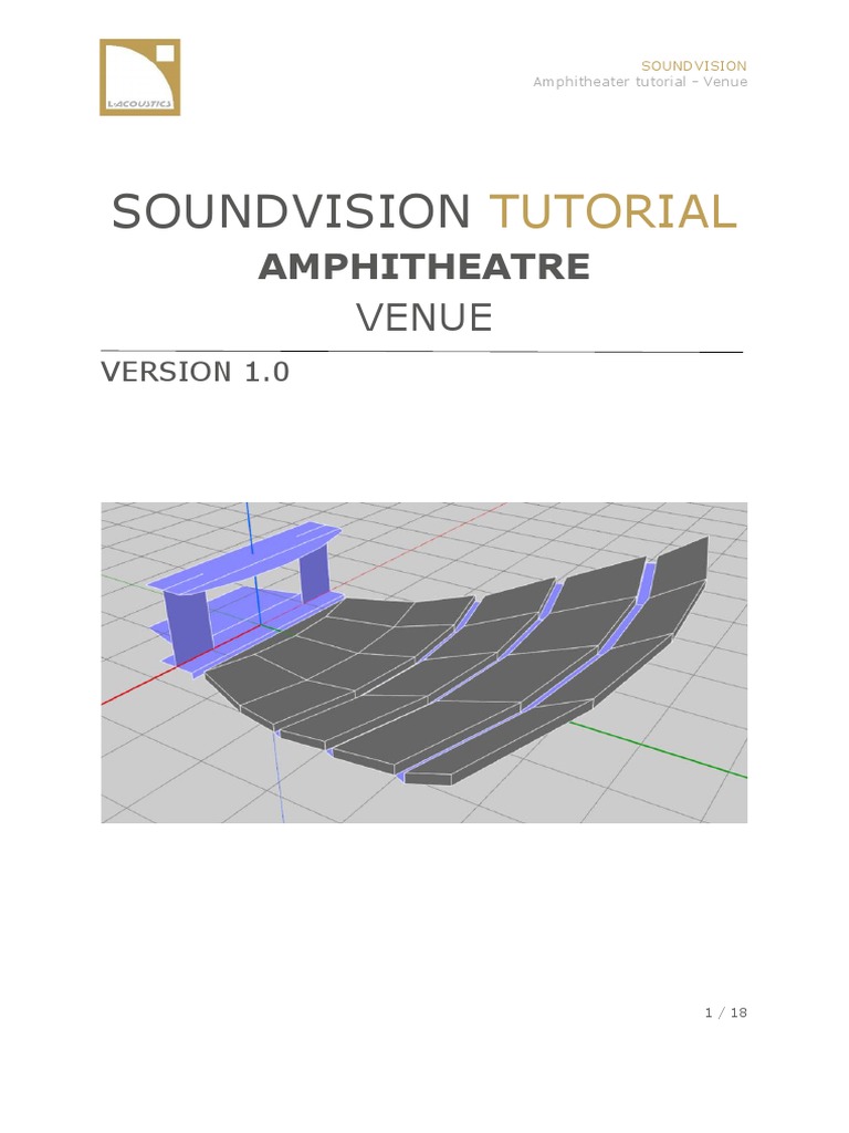 SV Th1 Amphitheatre Venue | PDF | Symmetry | Geometry
