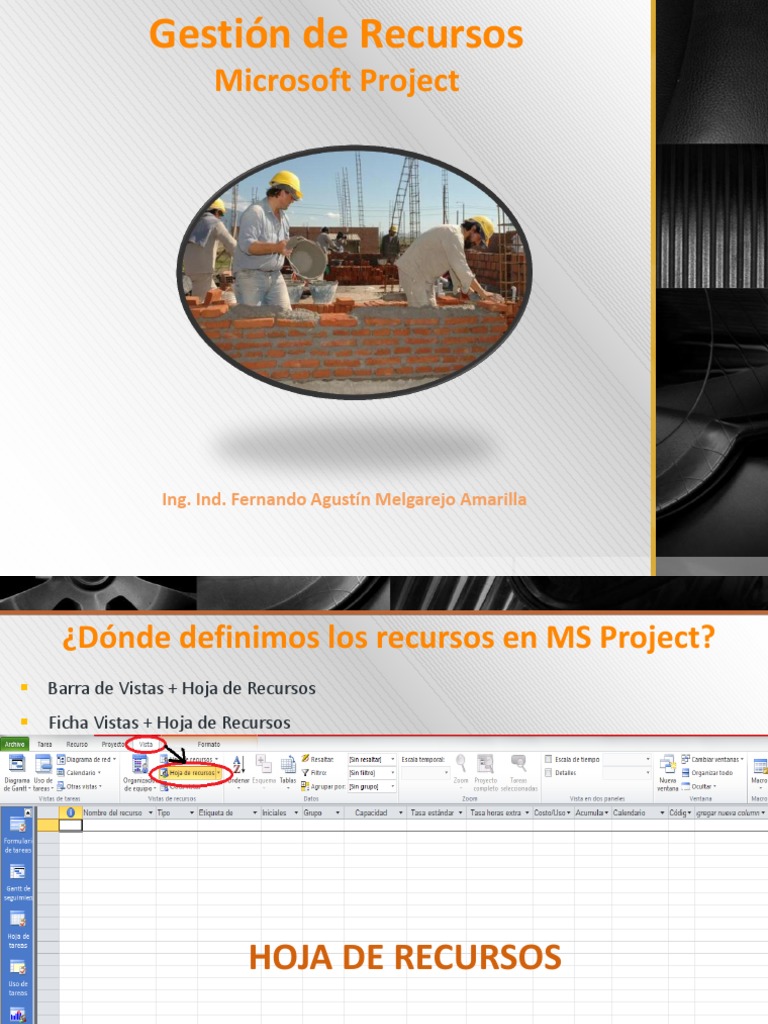 03 - MS Project Presentación V 00 | PDF | Ventana (informática)