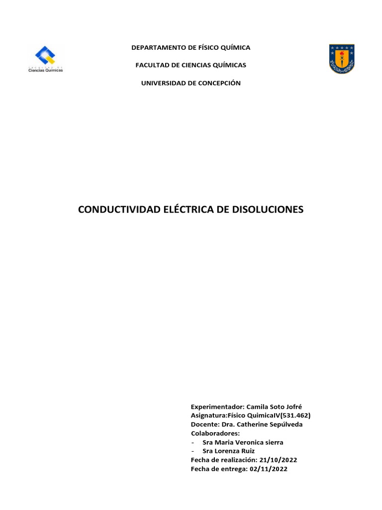 Conductividad de Ácidos: HCl y Acético | PDF | Constante de disociación ...
