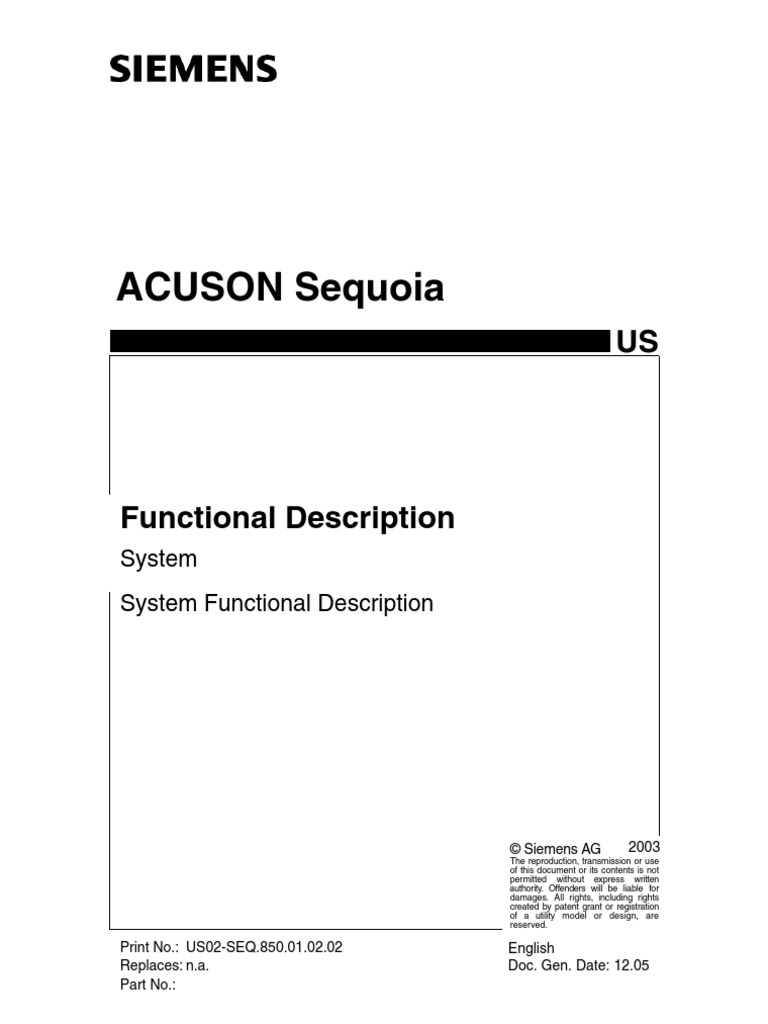 Sequoia FunctionDescription | PDF | Trademark | Computing