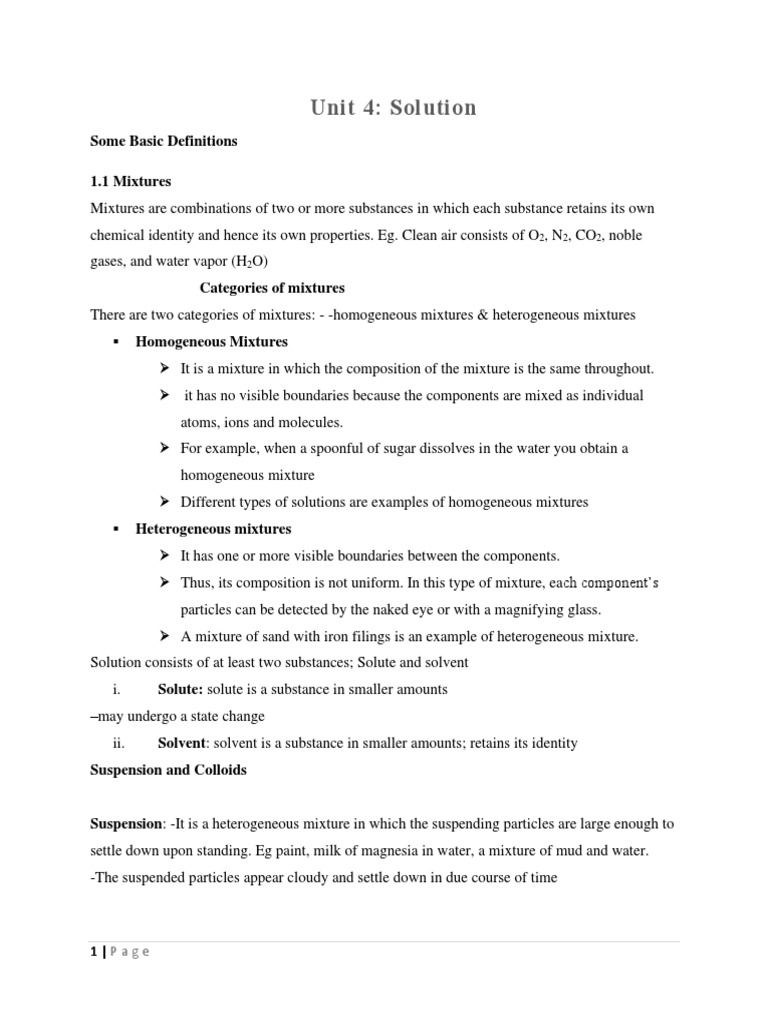 Chapter 4 Solution | PDF | Solvation | Solubility
