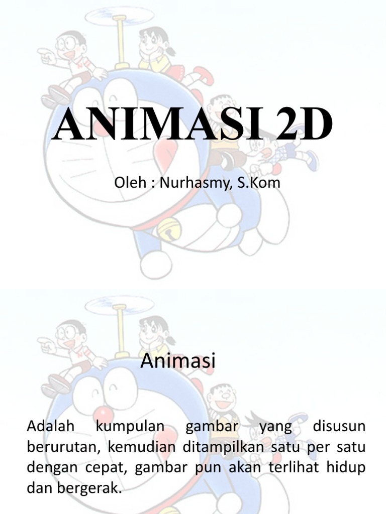 12 Prinsip Dasar Animasi | PDF