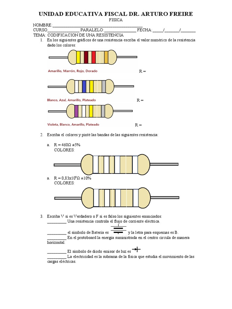 Tarea en Clase 2do. Bgu A | PDF