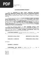 Acknowledgement Receipt-Bir | PDF