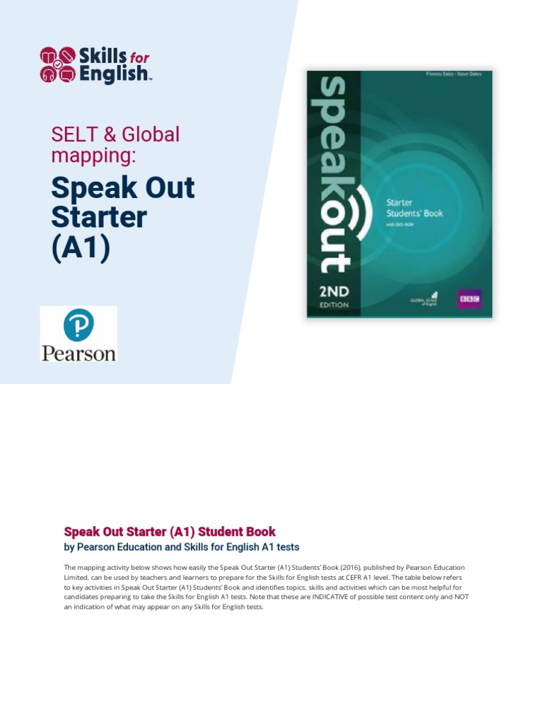 Speak Out Starter A1 | PDF | English Language | Phrase