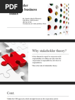 Stakeholder Theory: Edward Freeman (1984) | PDF