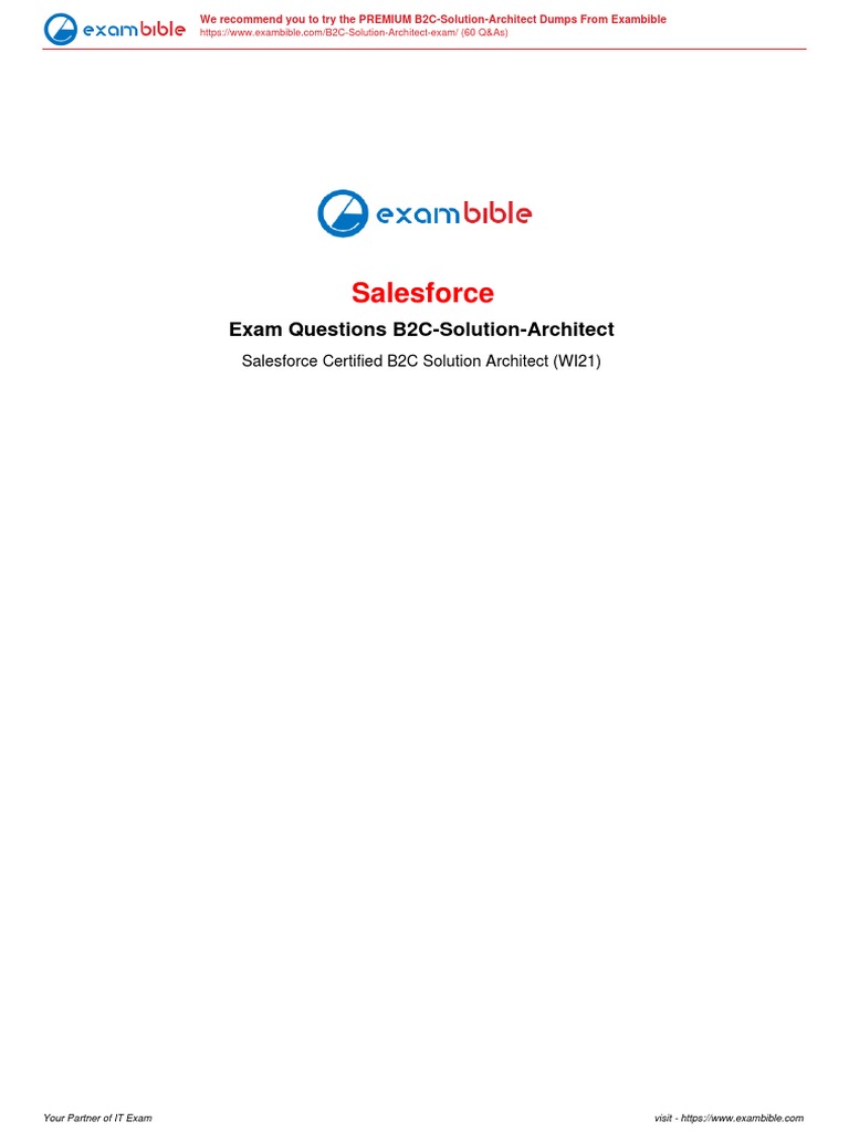 Salesforce Actualtests B2c Solution Architect Pdf Download 2023 Jan